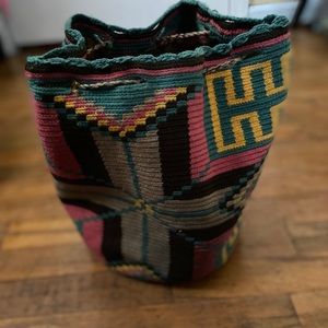 Bags | Handmade Multicolored Totebucket Bag | Poshmark